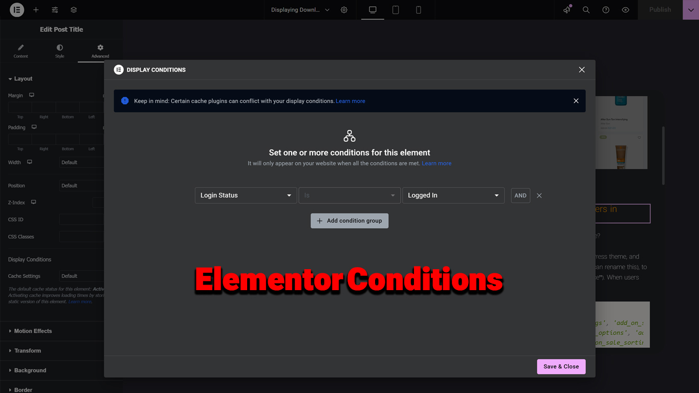 Displaying Download Links Only to Registered Users in WordPress with Elementor - Pooyan Shabani