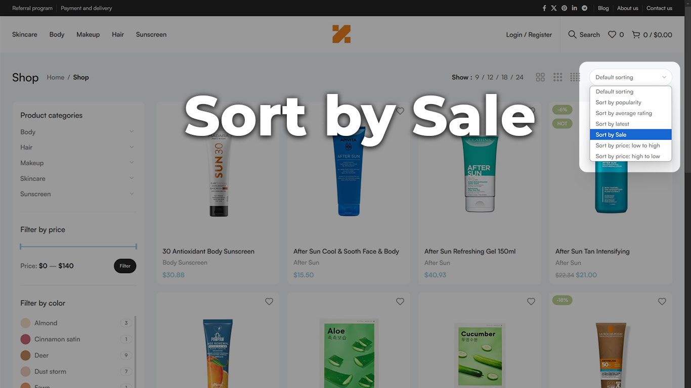 Adding "Sort by Sale" Option to Display Discounted Products in WooCommerce - Pooyan Shabani
